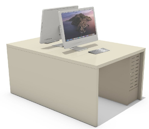 ORDI INSEL PC-TISCH / EcoDesignLibrary | ORDI 8 | ORDI.INSEL.4